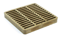 NDS® 9" x 9" Square Sand Plastic Grate at Menards®