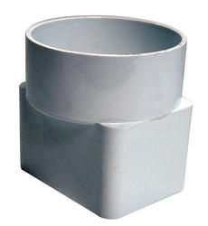 NDS® 3" x 4" x 4" Hub PVC Down Spout Adapter DWV at Menards®