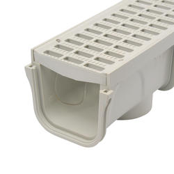 NDS® 5" x 39" Pro Series Channel Drain Kit with Plastic Grate at Menards®