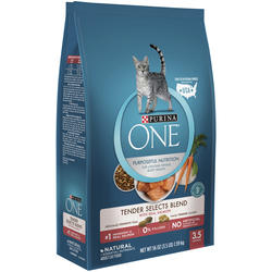 Purina® ONE Tender Selects Blend Salmon Dry Cat Food - 3.5 lbs at Menards®