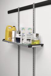 Rubbermaid® FastTrack® Rail™ 31-1/2"W x 9-5/8"D Wall Mount Storage ...