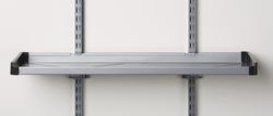 Rubbermaid® FastTrack® Rail™ 31-1/2"W x 9-5/8"D Wall Mount Storage ...