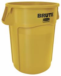 Rubbermaid® Commercial BRUTE® 55-Gallon Yellow Trash Can at Menards®