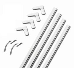 ADFORS 5/16" x 36" x 36" White Metal Screen Frame Kit at Menards®