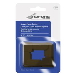 ADFORS Brown Screen Frame Corners at Menards®
