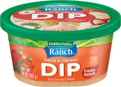 Hidden Valley® Ranch® Thick & Creamy Fiesta Ranch Dip - 10 oz at Menards®
