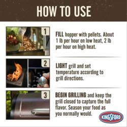 Kingsford® Signature Flavors Wood Pellets with Cumin and Chili- 17 lbs ...