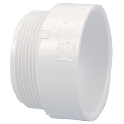 NIBCO® 3" Hub x MIP DWV PVC Adapter at Menards®