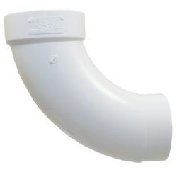 NIBCO® 1-1/2" Hub DWV PVC Long Turn 90-Degree Street Elbow at Menards®