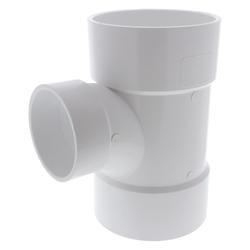 NIBCO® 6" x 6" x 4" Hub DWV PVC Sanitary Tee at Menards®