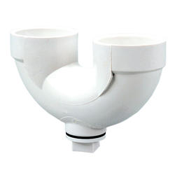 NIBCO® 1-1/2" Hub DWV PVC 180-Degree Elbow with Cleanout at Menards®