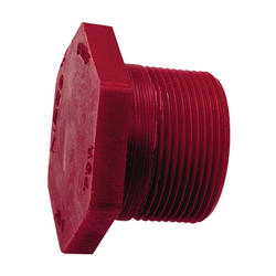 NIBCO® 1/2" MIP Red Kynar® PVDF Sch 80 Plug at Menards®