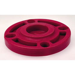 NIBCO® 2" 1-Piece Webbed Red Kynar® PVDF Sch 80 Blind Flange at Menards®