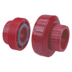 NIBCO® 1-1/2" Socket Red Kynar® PVDF Sch 80 Union at Menards®