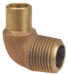 NIBCO® 1/2" Sweat x MIP Bronze 90-Degree Elbow at Menards®