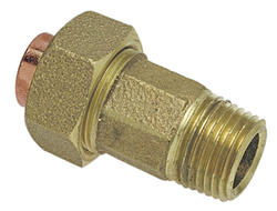 NIBCO® 1-1/4" Sweat x MIP Bronze Union at Menards®