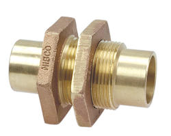 NIBCO® 1/2" Sweat Bronze Bulkhead at Menards®