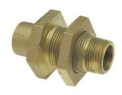 NIBCO® 3/4" Sweat x MIP Bronze Bulkhead at Menards®