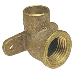 NIBCO® 1/2" Sweat x FIP Bronze 90-Degree Drop Ear Elbow - PROPACK of 5 at Menards®