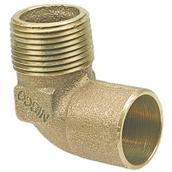 NIBCO® 1/2" Sweat x MIP Bronze 90-Degree Elbow at Menards®