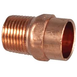 NIBCO® 1/2" Sweat x 3/8" MIP Copper Adapter at Menards®
