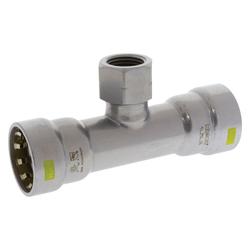 NIBCO® BenchPressG™ 3/4" x 3/4" Press x 1/2" FIP Carbon Steel Reducer ...