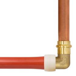 NIBCO® Webstone® 1/2" Press x PEX Expansion Brass 90-Degree Elbow ...