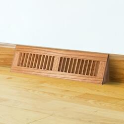 Designer's Image™ 15" Oak Louvered Baseboard Diffuser at Menards®