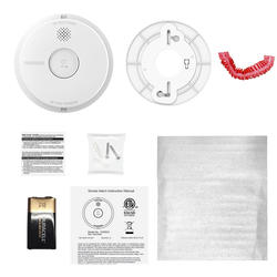Performax™ Direct Wire 9V Battery Backup Photoelectric Smoke Detector ...