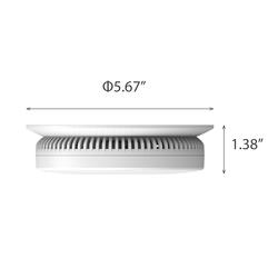 Performax™ Direct Wire 9V Battery Backup Photoelectric Smoke Detector ...