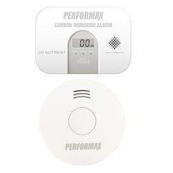 Performax™ 10 Year Sealed Battery Photoelectric Smoke Detector and AA ...