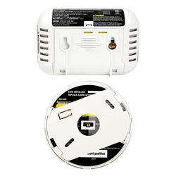 Performax™ 10 Year Sealed Battery Photoelectric Smoke Detector and AA ...