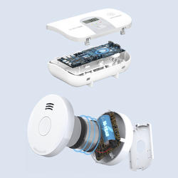 Performax™ 10 Year Sealed Battery Photoelectric Smoke Detector and AA ...