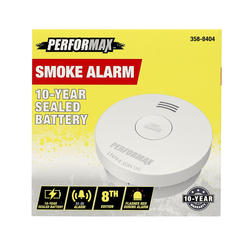Performax™ 10 Year Sealed Battery Photoelectric Smoke Detector at Menards®