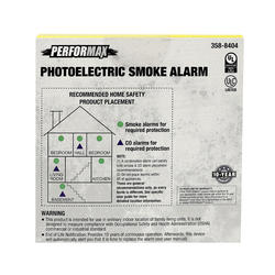 Performax™ 10 Year Sealed Battery Photoelectric Smoke Detector at Menards®