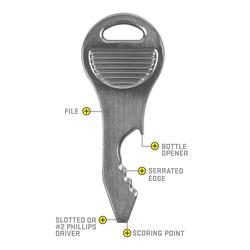 Nite Ize® Stainless Steel DoohicKey QuicKey Key Tool at Menards®
