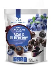 Natural Cravings® Dark Chocolate Covered Acai & Blueberry - 7 oz at ...