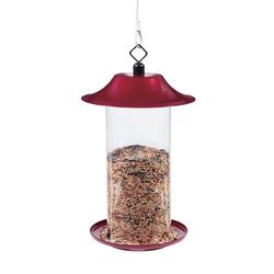North States™ Nature's Yard Crimson Single Tube Bird Feeder at Menards®