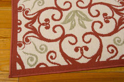 Nourison™ Caribbean Rust Indoor/Outdoor Area Rug 3'11" x 5'11" at Menards®