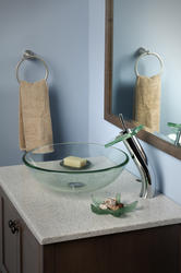 Topia® One-Handle Polished Chrome Vessel Bathroom Faucet at Menards®