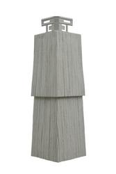 Novik® Heritage Gray Rough Sawn Shake Polymer Corner at Menards®