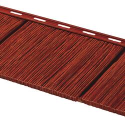 Novik® Single 7" x 8' Sequoia Cedar Shake Polymer Siding Panel at Menards®