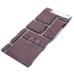 Novik® 8" x 18" Mountain Blend Hand-Cut Stone Sample at Menards®