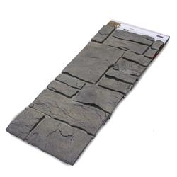 Novik® 8" x 20-1/4" Smoke Gray Stacked Stone Sample at Menards®