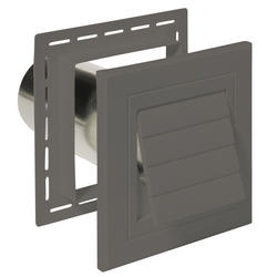 7 6 X 8 4 Smoky Gray Dryer Vent Mounting Block At Menards