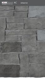 Novik® 8" x 20-1/4" Ash Artisan-Cut Stone Sample at Menards®