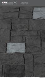 Novik® 8" x 20-1/4" Carbon Artisan-Cut Stone Sample at Menards®