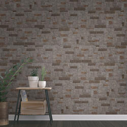 Novik® 20-1/4" x 45" Saddle Artisan Cut Stone Polymer Siding Panel at ...