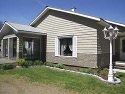 Novik® 20-1/4" x 45-3/8" Aspen Stacked Stone Polymer Siding Panel at ...