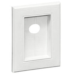5.9" x 7.6" White Recessed-Split Mounting Block at Menards®